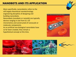 Nanotechnology and its impact on human life | PPTX