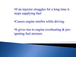 Clogged Fuel Injector | PPTX