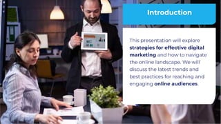 Strategies for effective Digital Marketing, Navigating the landscape | PDF