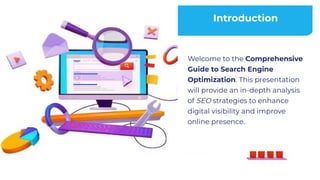 A comprehensive guide to search engine optimization | PPT