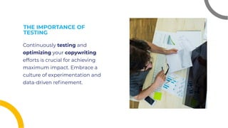 Mastering the craft of copywriting | PPT