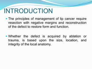 Dr. Rasel lip reconstruction cme DDCH, Dhaka, Bangladesh | PPTX