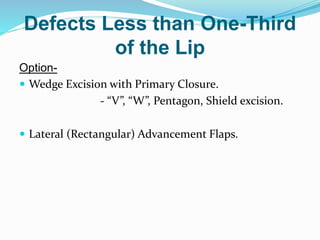 Dr. Rasel lip reconstruction cme DDCH, Dhaka, Bangladesh | PPTX