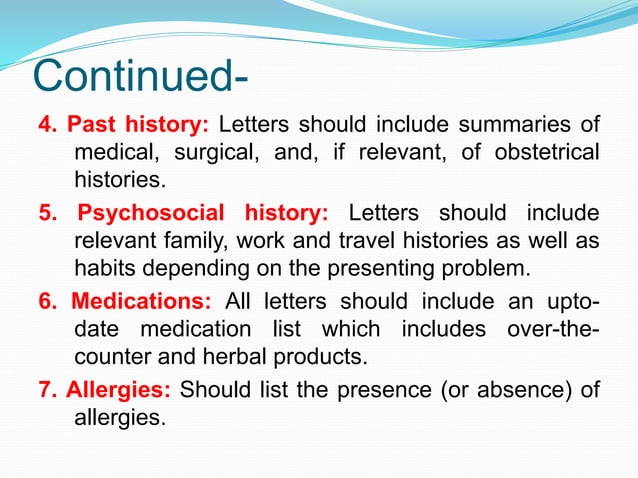 Rasel referral writing for medical purposes | PPTX | Infectious ...