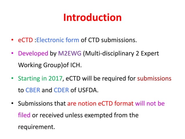 CTD and eCTD Seminar.pptx