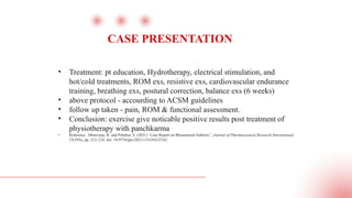 Rheumatoid Arthritis: A Comprehensive Physiotherapy Perspective – Case ...