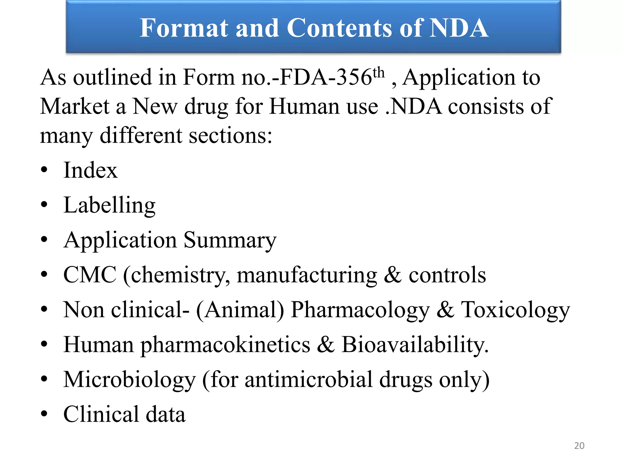 Regulatory Affairs - IND,NDA,ANDA | PPTX