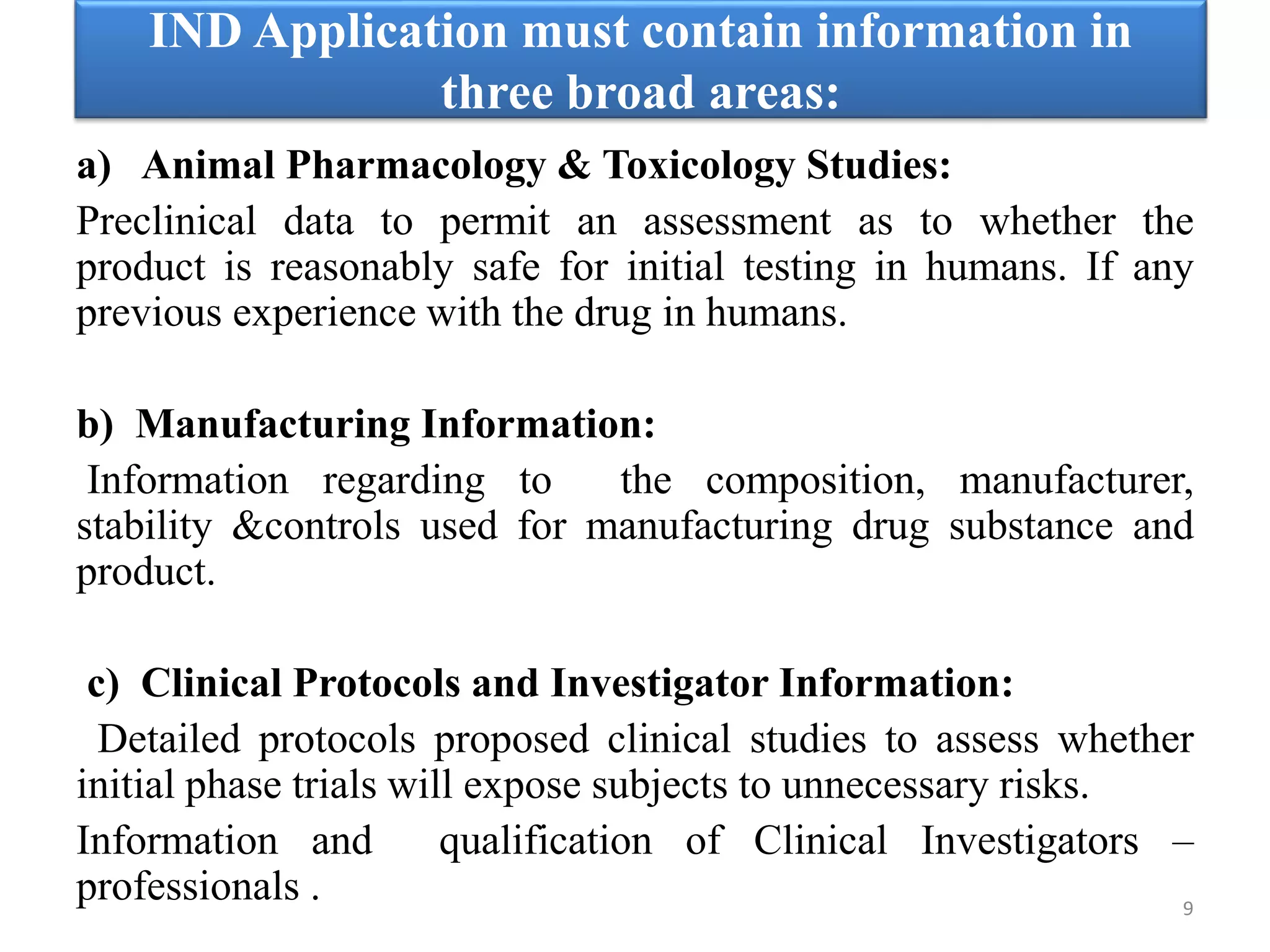 Regulatory Affairs - IND,NDA,ANDA | PPTX
