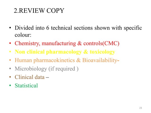Regulatory Affairs - IND,NDA,ANDA | PPTX