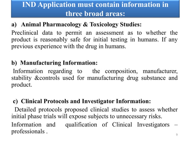 Regulatory Affairs - IND,NDA,ANDA | PPTX