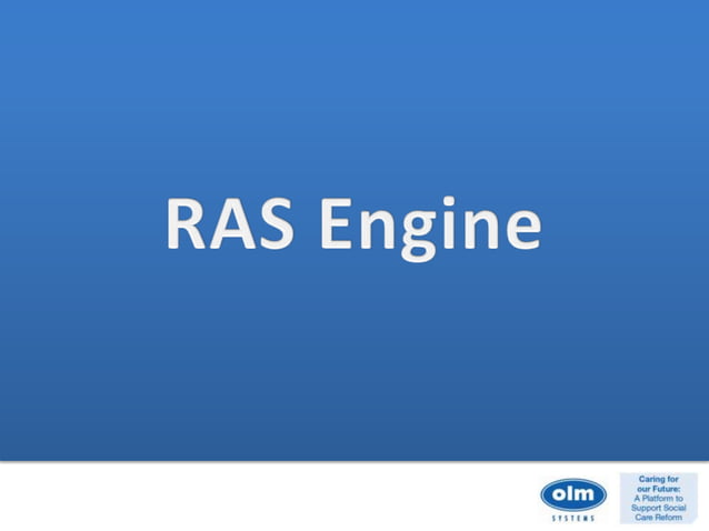RAS Engine Presentation | PPS