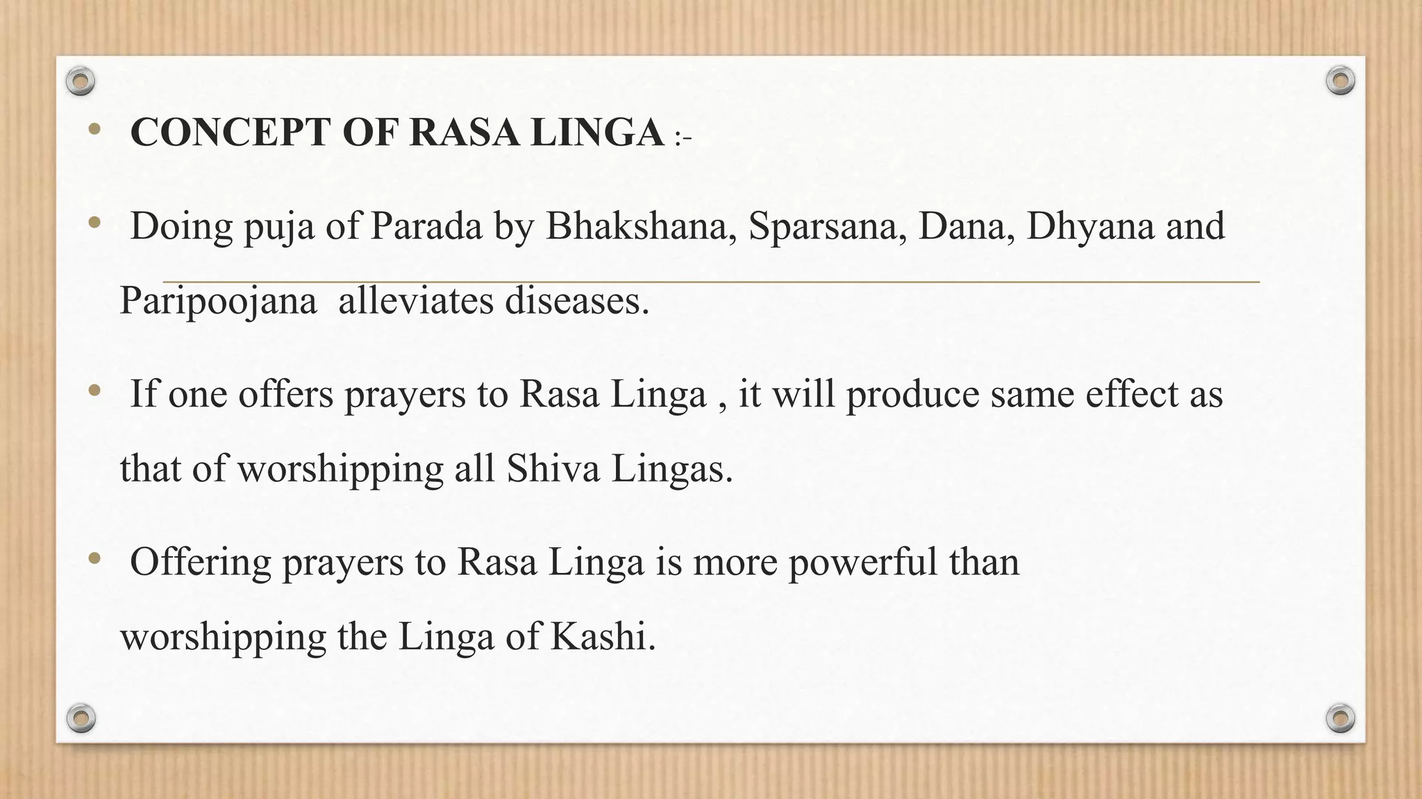 RASESWARA DARSANA | PPTX