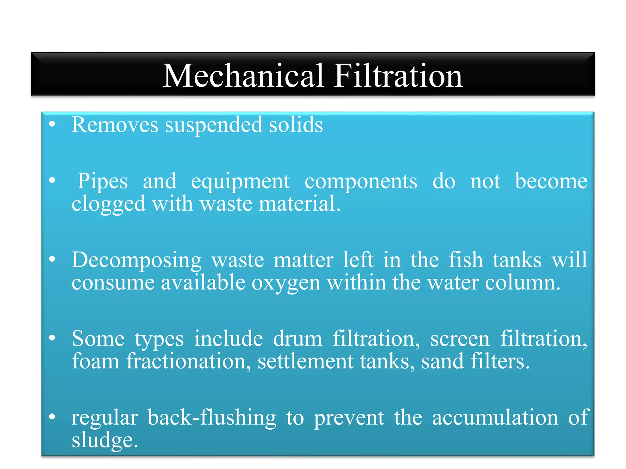 RECIRCULATORY AQUACULTURE SYSTEM | PPTX