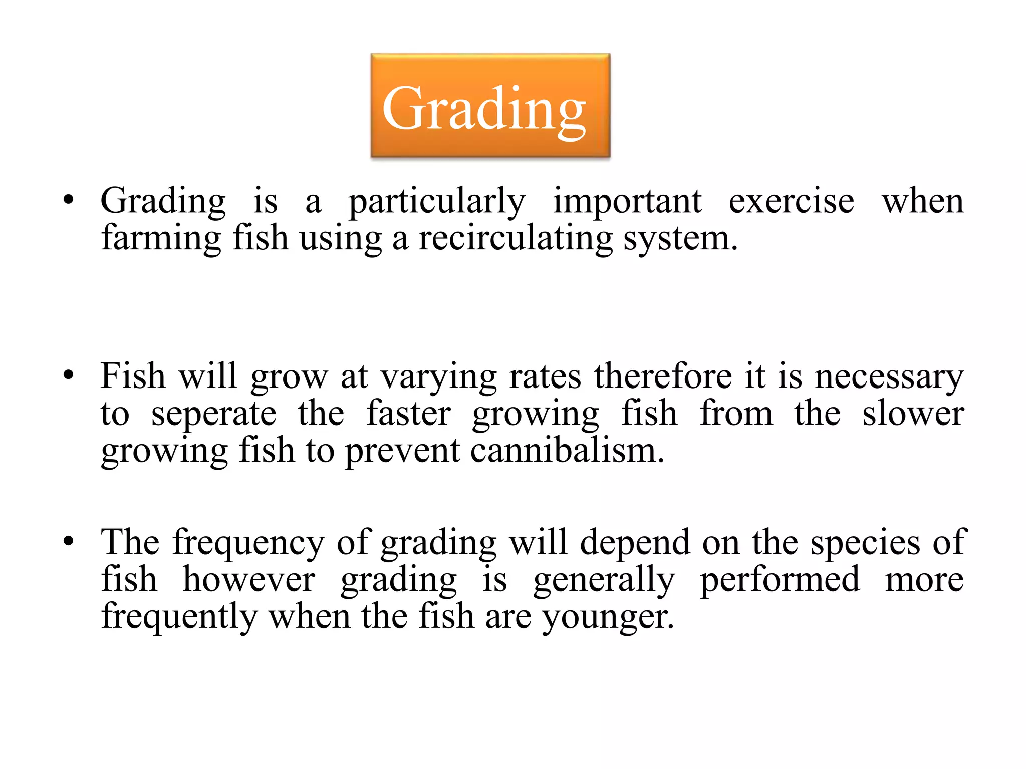 RECIRCULATORY AQUACULTURE SYSTEM | PPTX