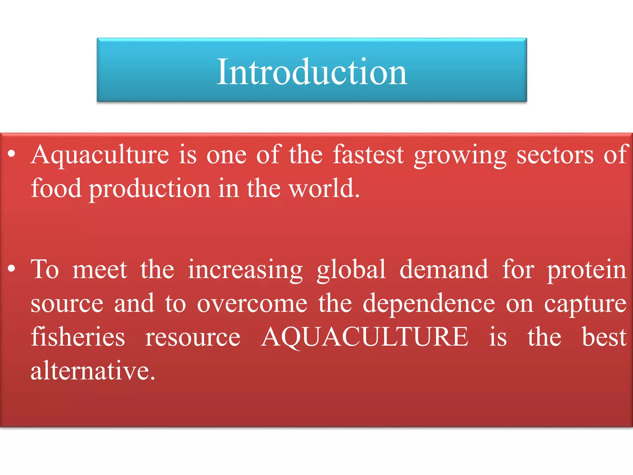 RECIRCULATORY AQUACULTURE SYSTEM | PPTX