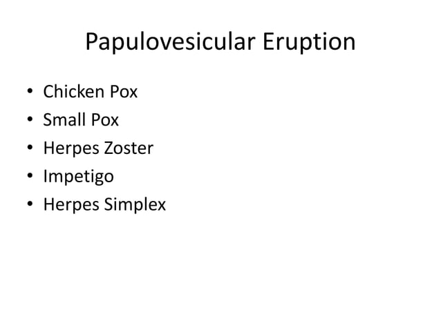 Approach to Common Pediatric Rashes .pptx | Infectious Diseases ...