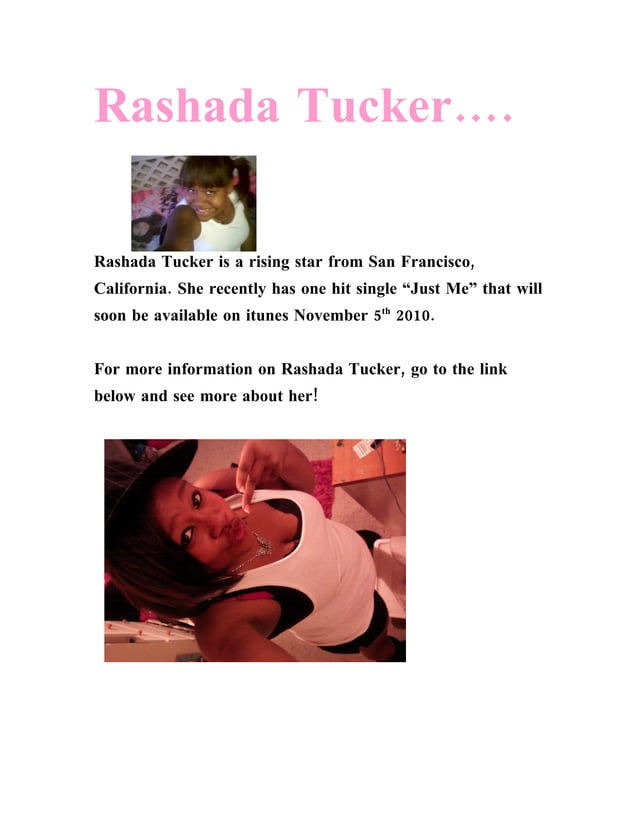 Rashada Tucker | DOC