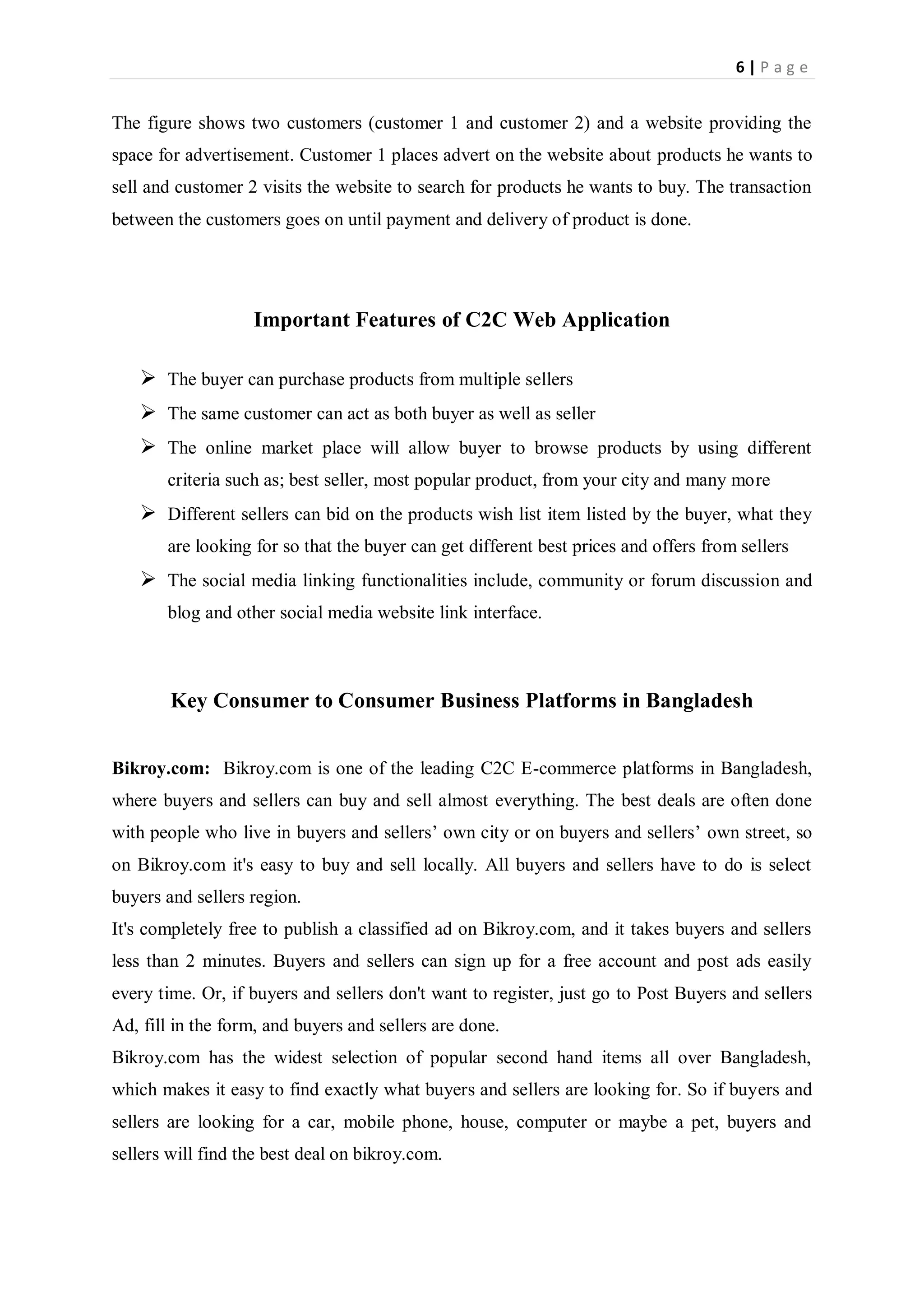 C2C business and Bangladesh | PDF