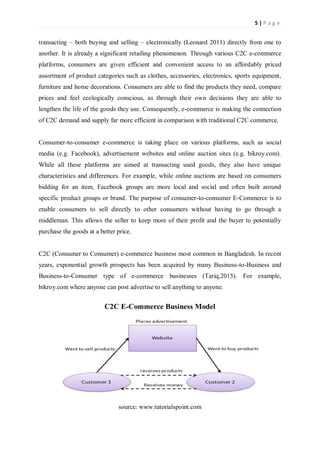 C2C business and Bangladesh | PDF