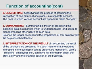 Principles of accounting | PPTX