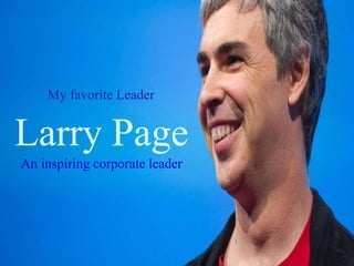 my favorite leader | PPTX