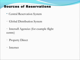 Reservation | PPT