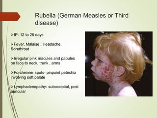 Rashes in infants and children | PPTX