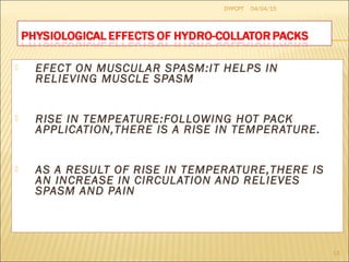 DR. Rashi Hot Packs | PPT