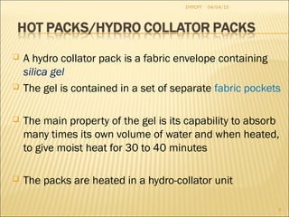 DR. Rashi Hot Packs | PPT