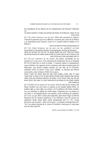 Rashi comenta Shir HaShirim | PDF