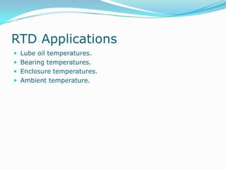 Temperature Sensor Thermocouple and RTD | PPTX