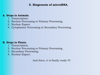 microRNA in Plant Defence and Pathogen Counter-defence | PPTX