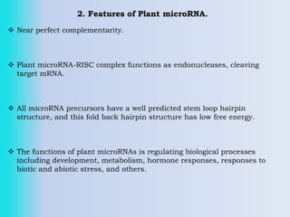 microRNA in Plant Defence and Pathogen Counter-defence | PPTX