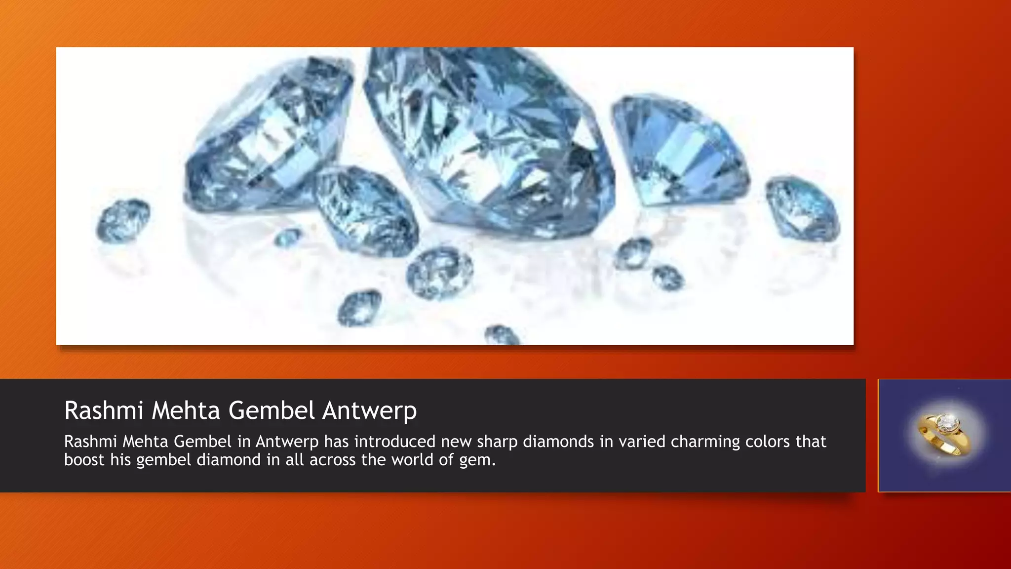 Rashmi Mehta Diamond Antwerp Belgium | PPTX