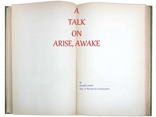 Rashmi bansal : Arise , Awake | PPTX