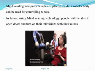 Mind Reading Computer | PPTX