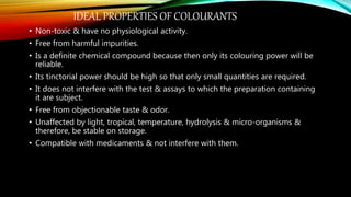 Rashmi nasare coloring agent | PPTX