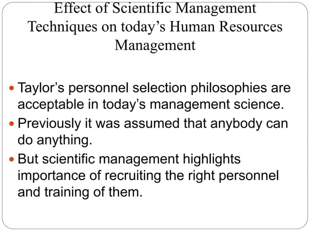 F.W.Taylor-Father of scientific management | PPTX