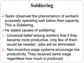 F.W.Taylor-Father of scientific management | PPTX