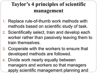 F.W.Taylor-Father of scientific management | PPTX