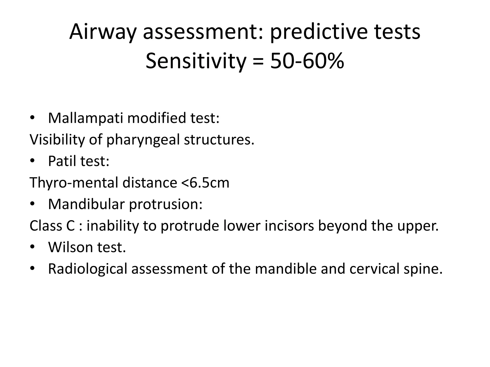 Pre-Anesthetic Checkup | PPTX