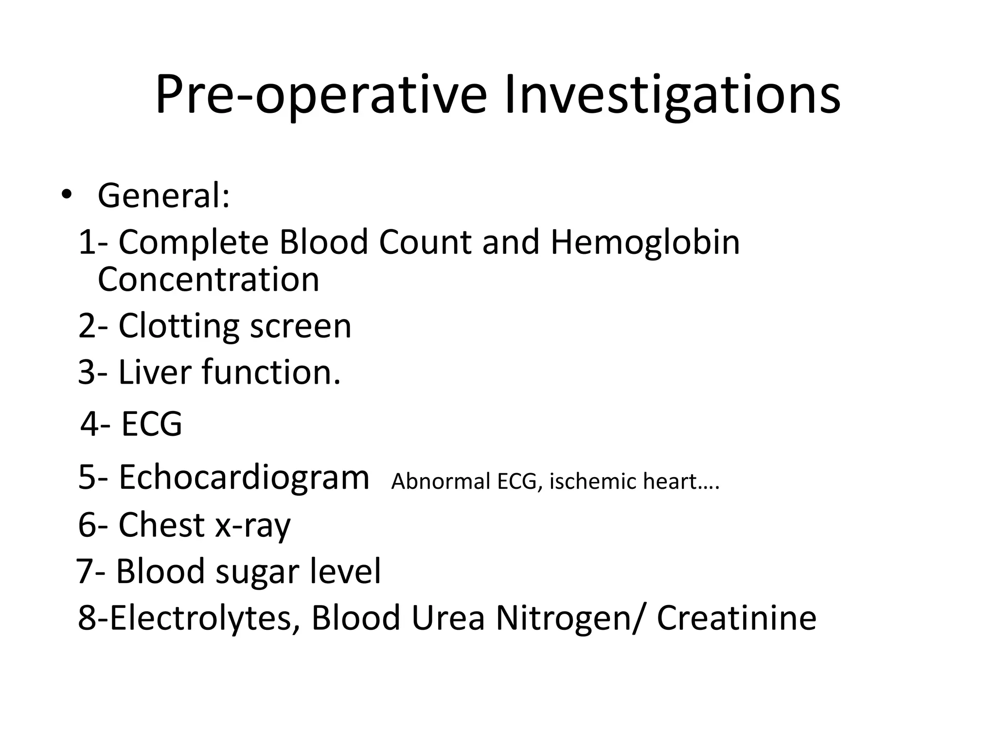 Pre-Anesthetic Checkup | PPTX