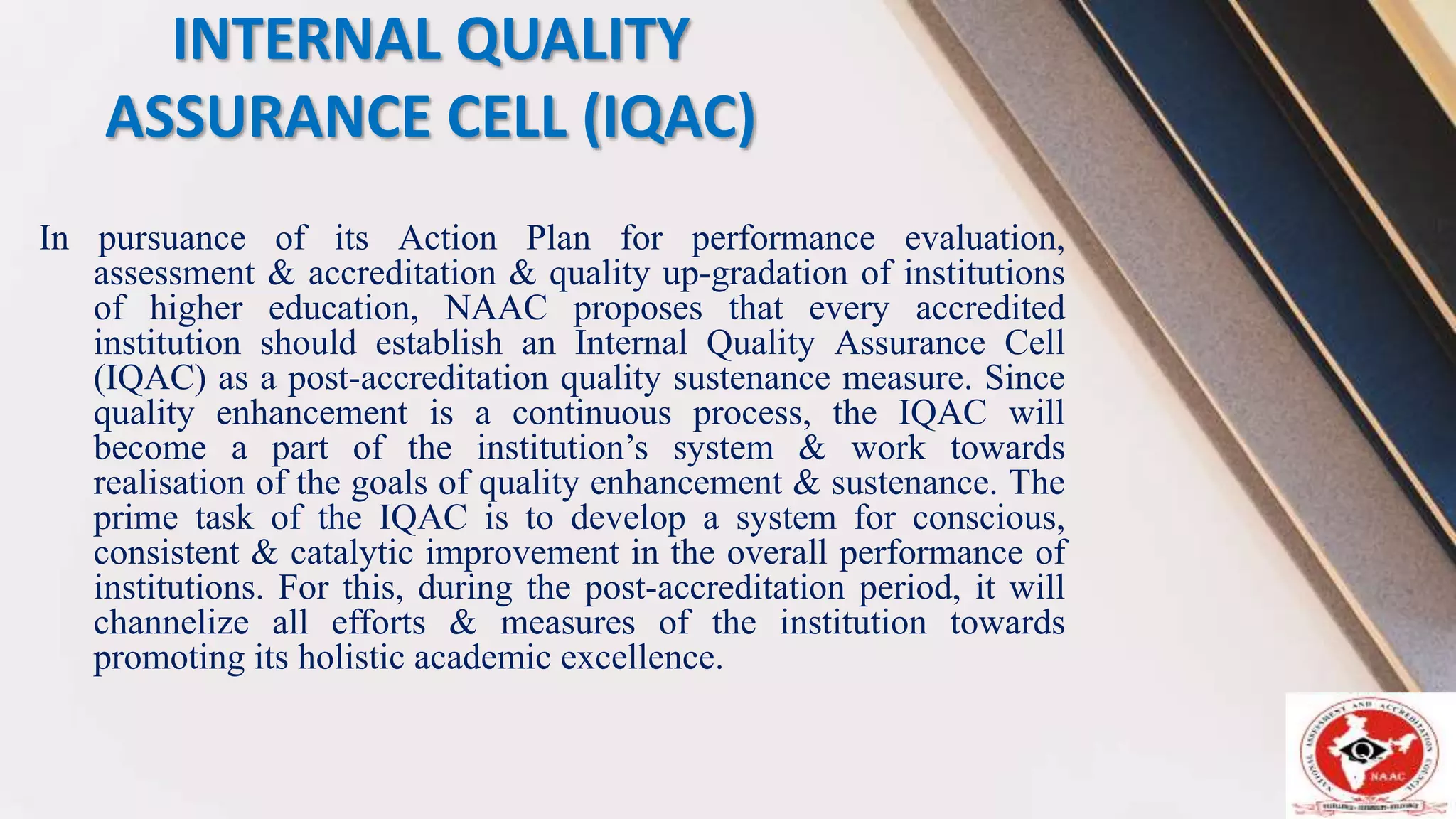 IQAC Coordinator naac | PPTX