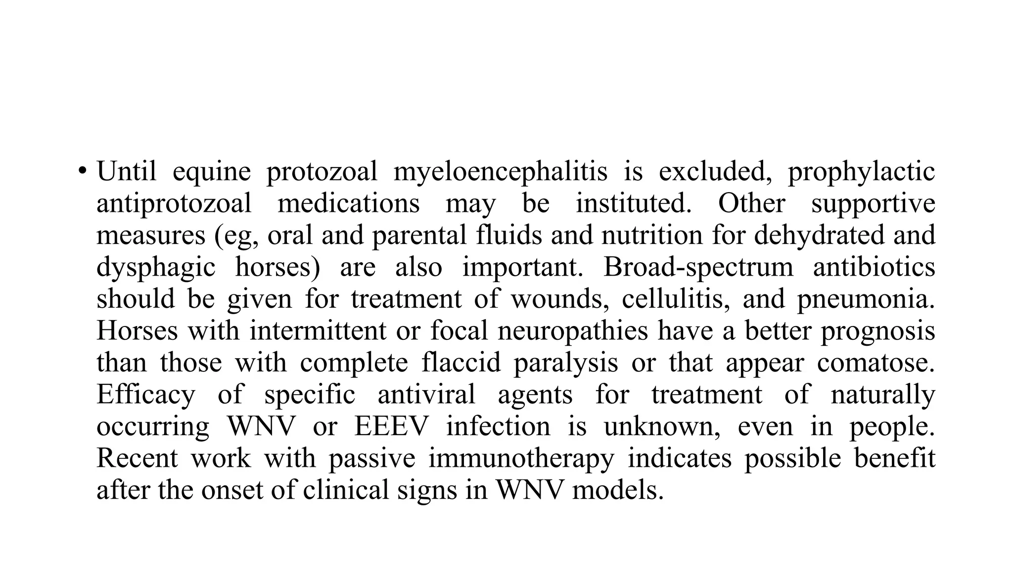 Viral encephalomyelitis of horse | PPTX