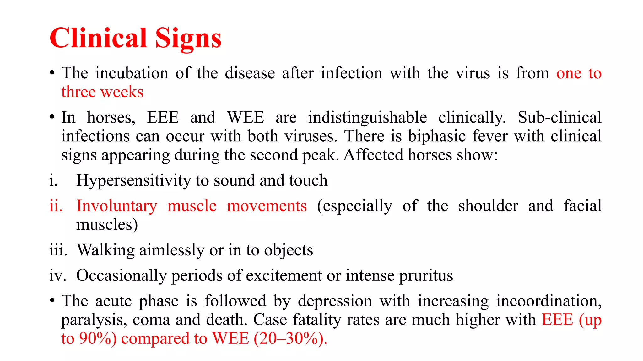 Viral encephalomyelitis of horse | PPTX