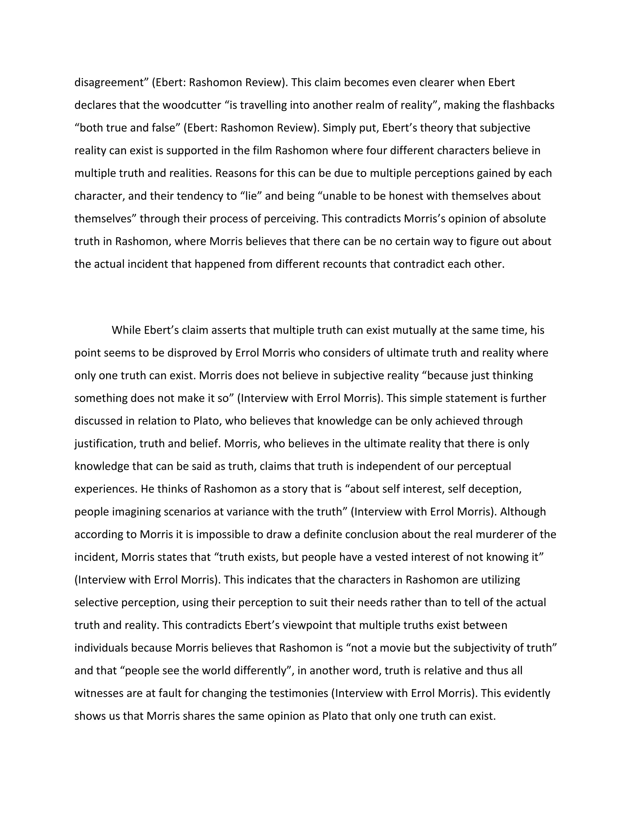 Rashomon final draft | DOCX