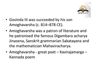 Rashtrakuta dynasty and chalukyas | PPTX