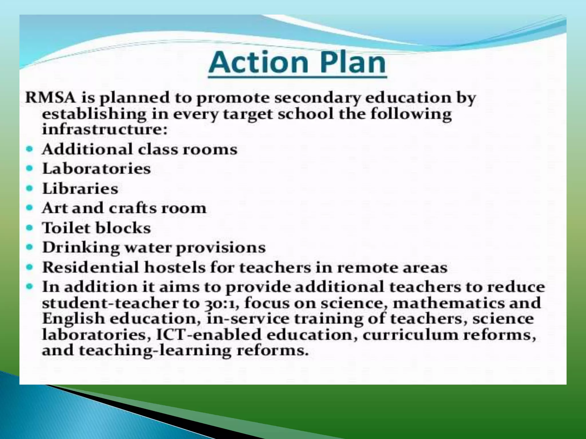 Rashtria Madhyamik Shiksha Abhiyan (rmsa) | PPTX