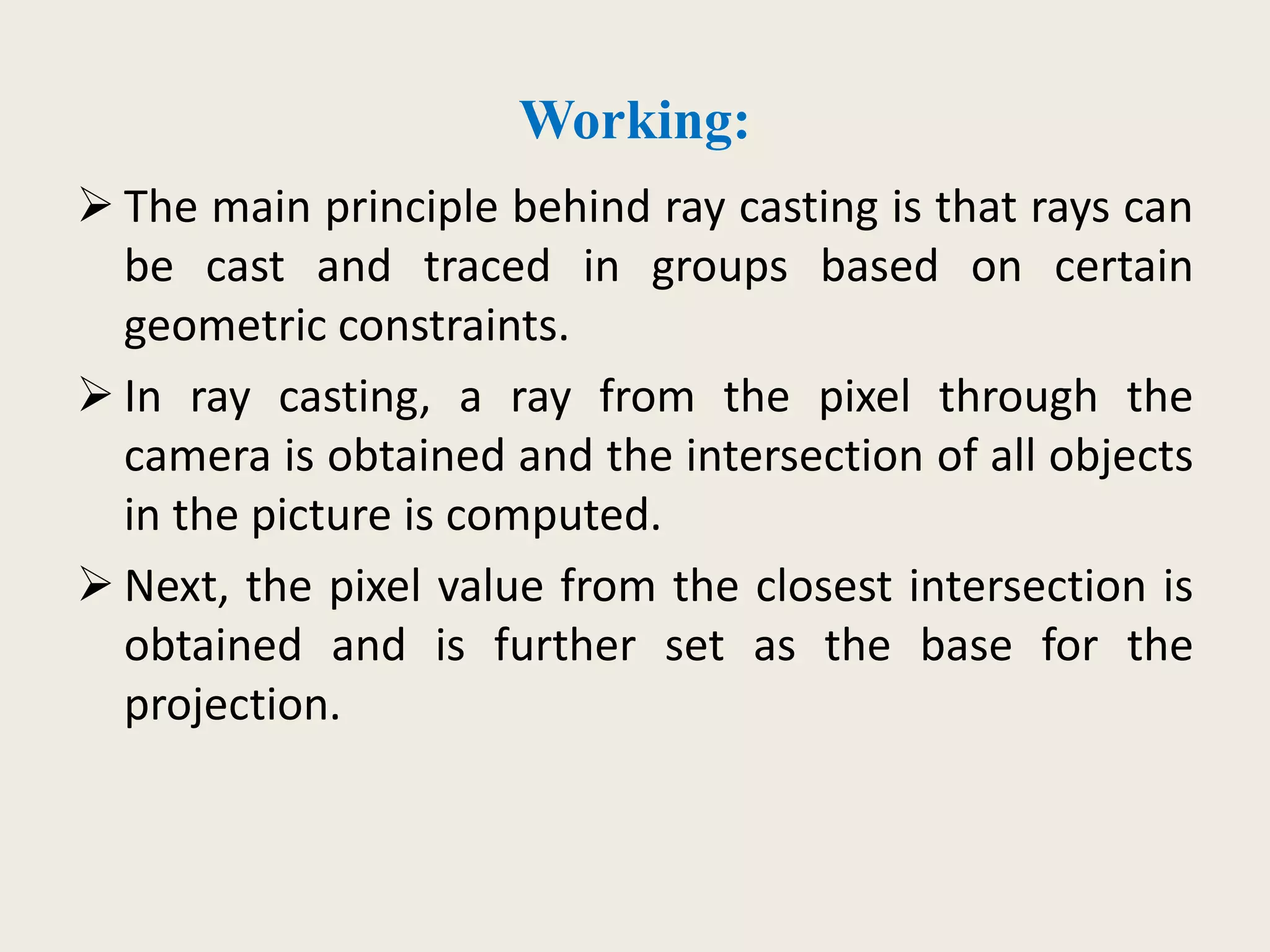 raycasting. ppt | PPTX