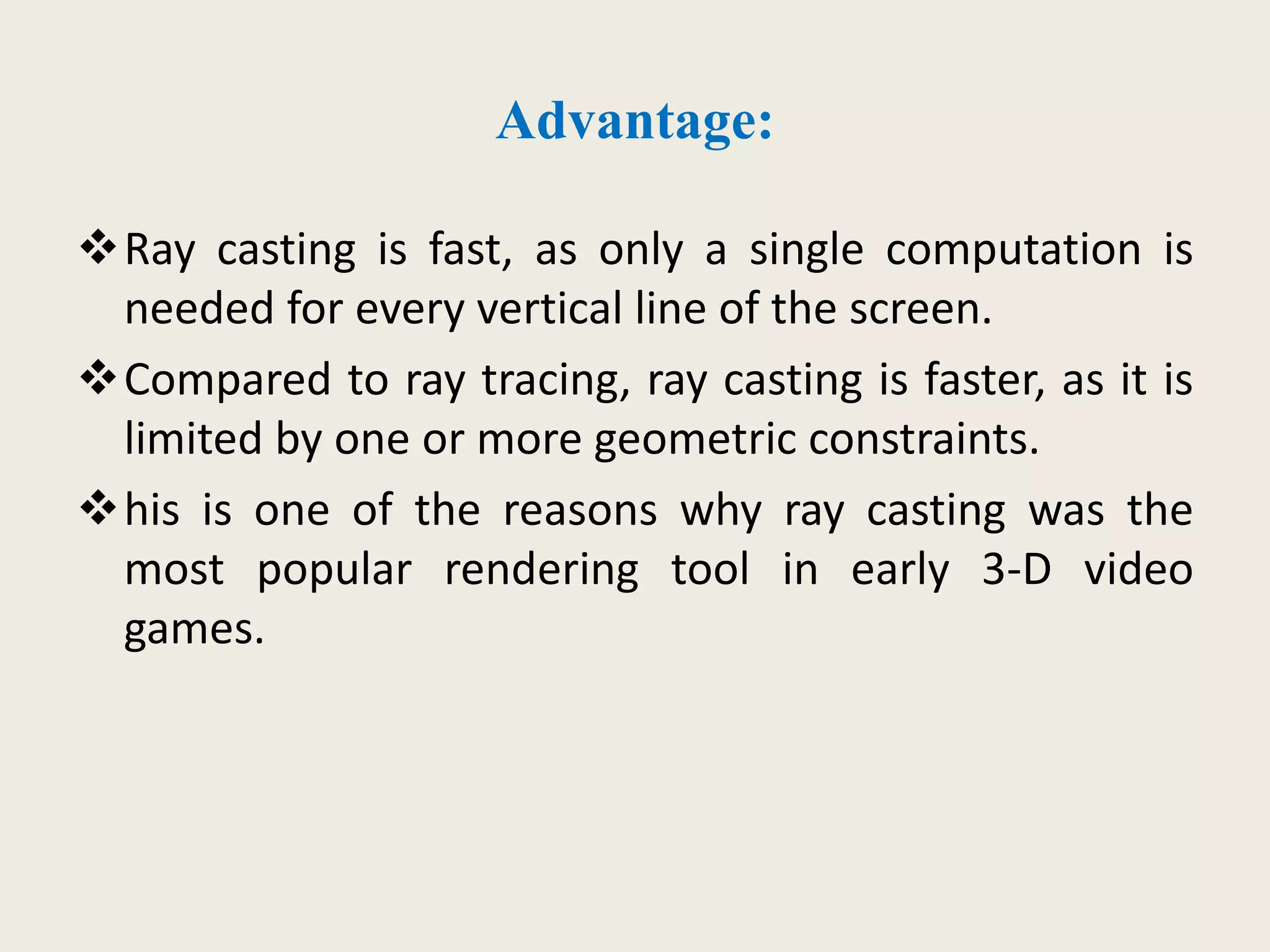 raycasting. ppt | PPTX
